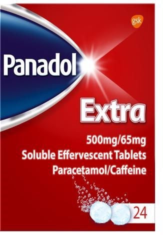 Extra 24 Soluble Effervescent Tablets Paracetamol & Caffeine – Aherns ...